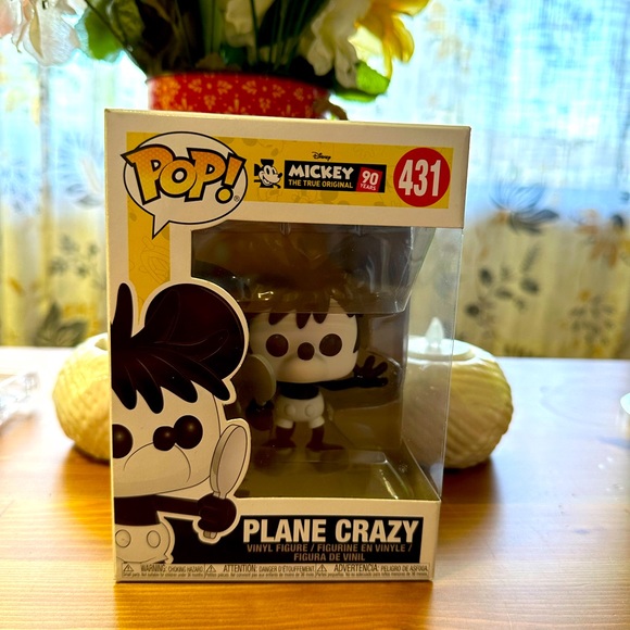 Disney | Accessories | Nib Funko Pop Mickey Plane Crazy | Poshmark